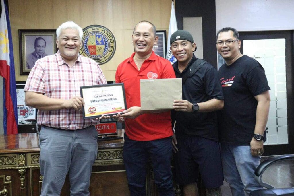 Barangay Pulung Maragul Receives Consolation Prize in Pogi Ya Ing ...